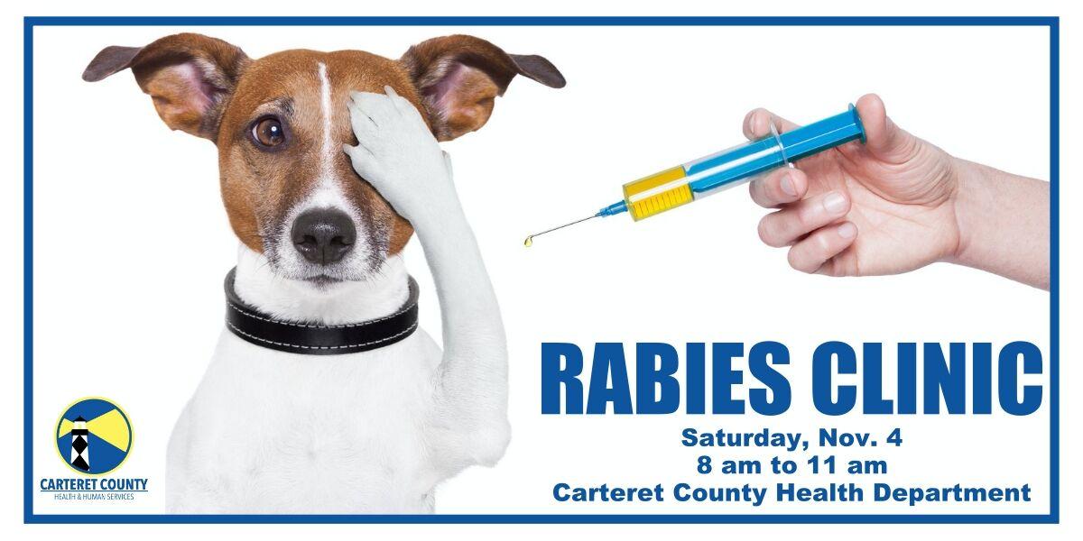 Free rabies clinic set for Nov. 4 | News | carolinacoastonline.com