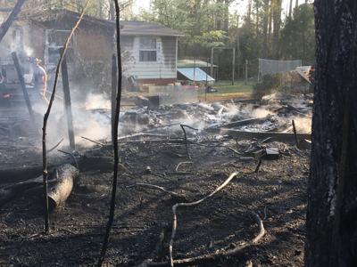 Crews fight structure fire off Highway 24; 1 building burnt to ground ...