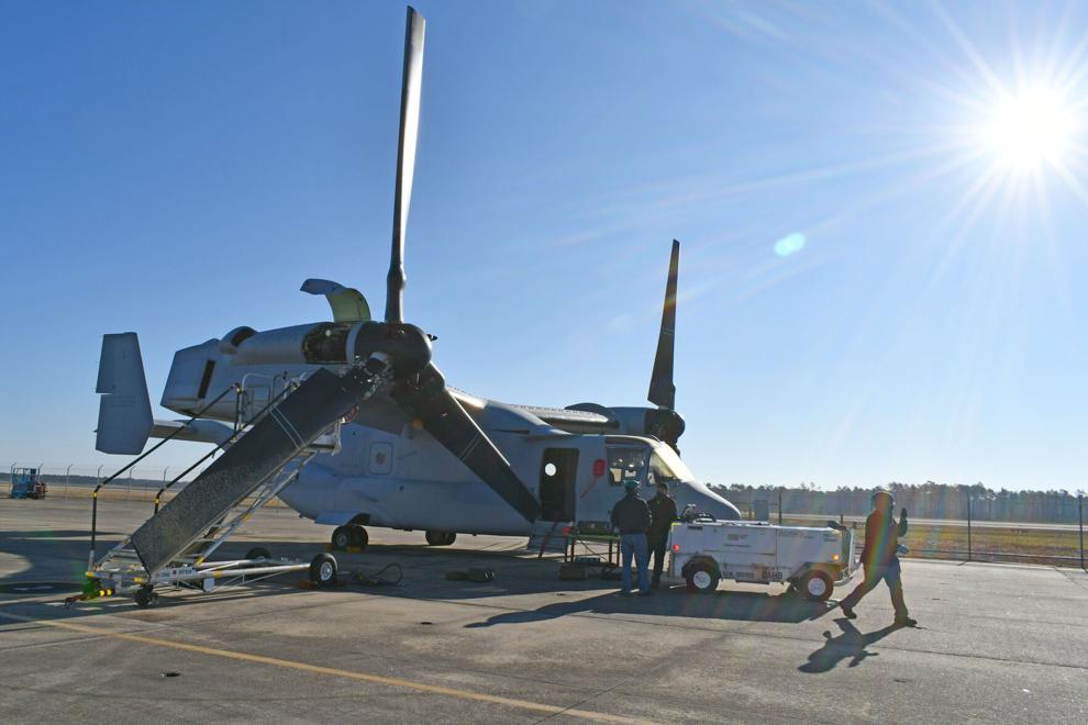 FRC East V-22 line sets personal best for Osprey turnaround time | News ...