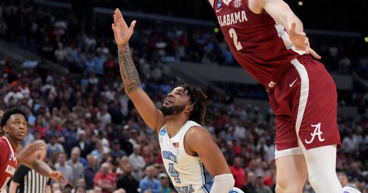 North Carolina loses to Alabama, becoming first No. 1 seed eliminated ...