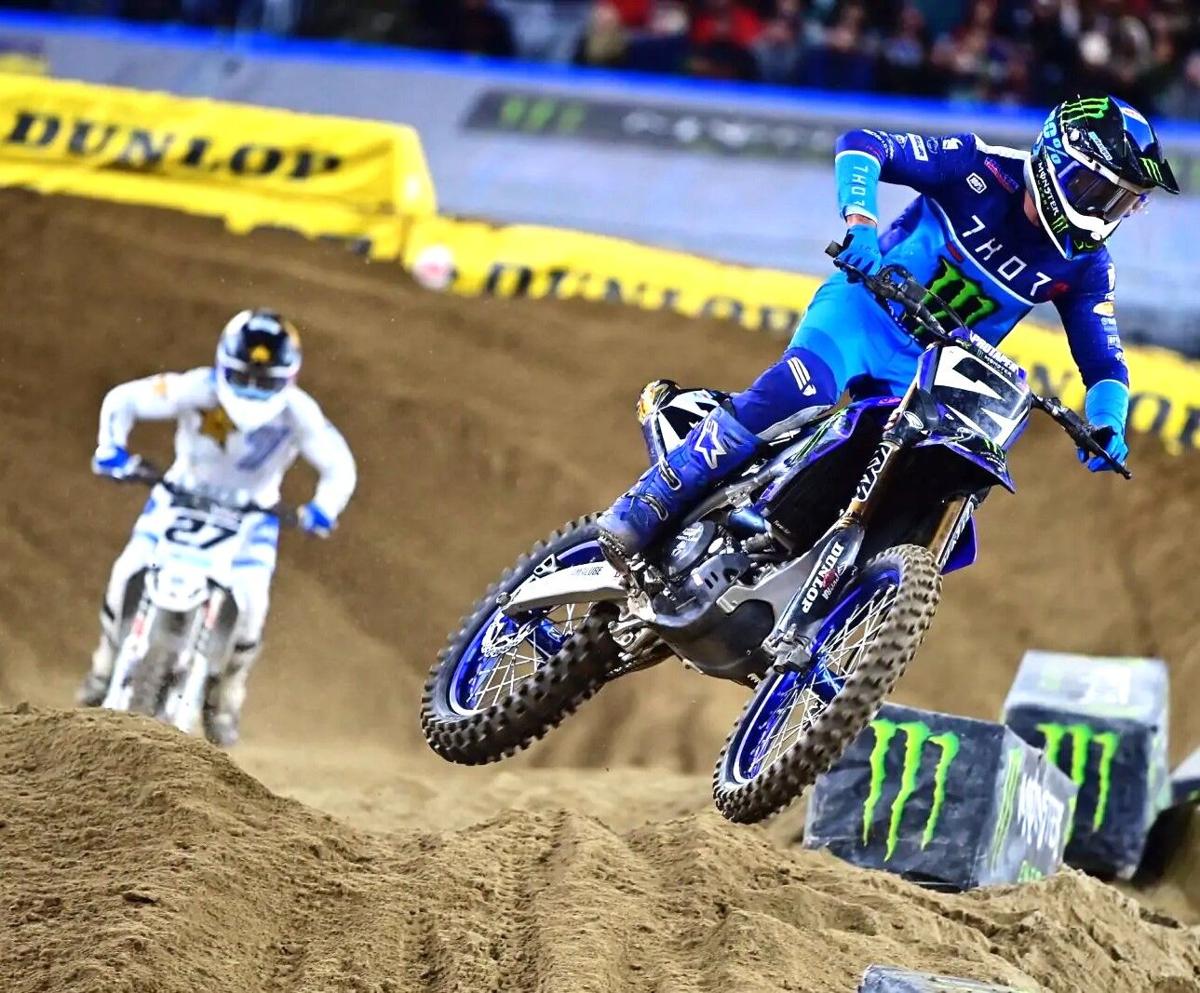 Webb struggles with seventh-place finish in sixth round of supercross ...