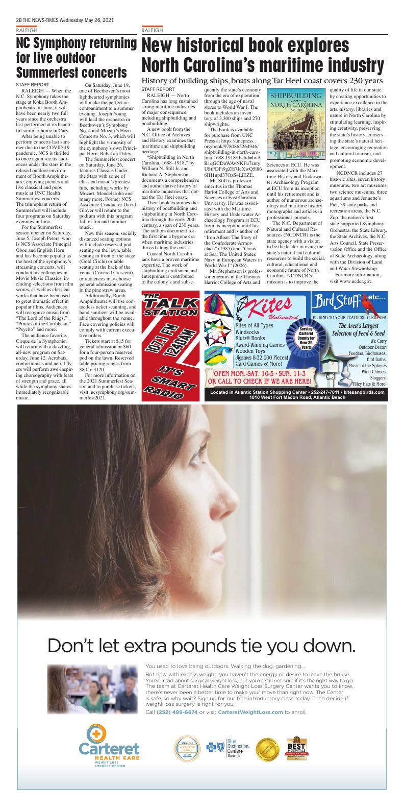 Page D-03 | Tideland news | carolinacoastonline.com