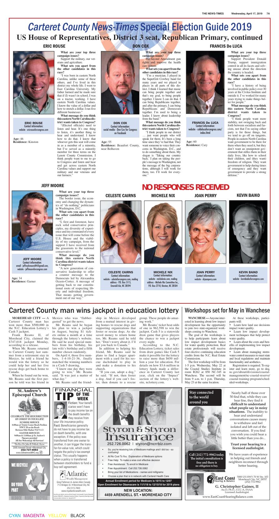 Page C6 | Tideland news | carolinacoastonline.com