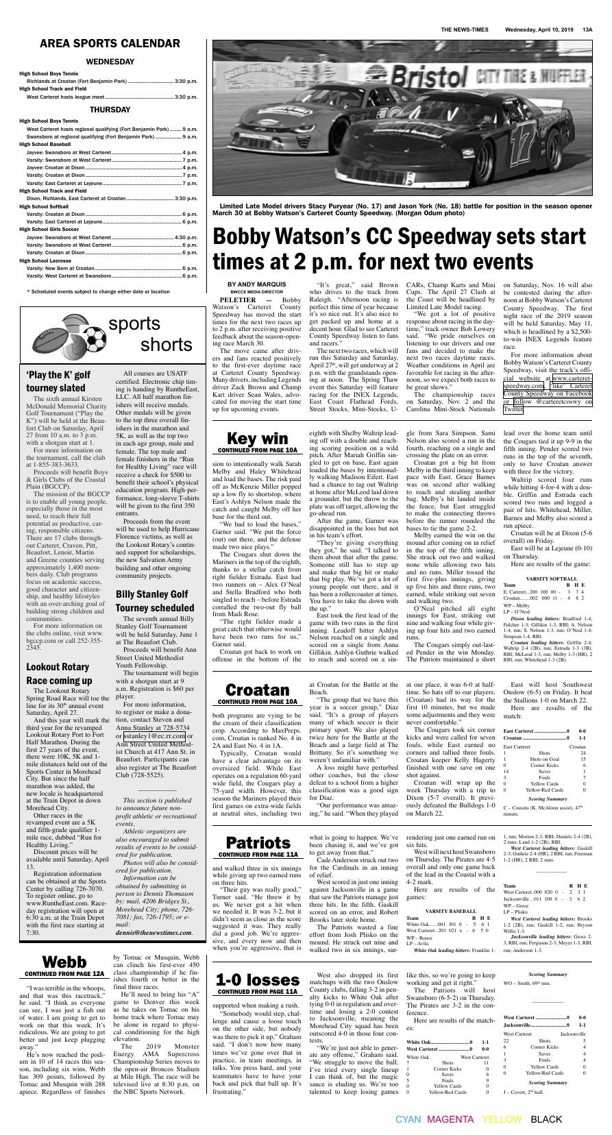 Page B13 | Tideland news | carolinacoastonline.com