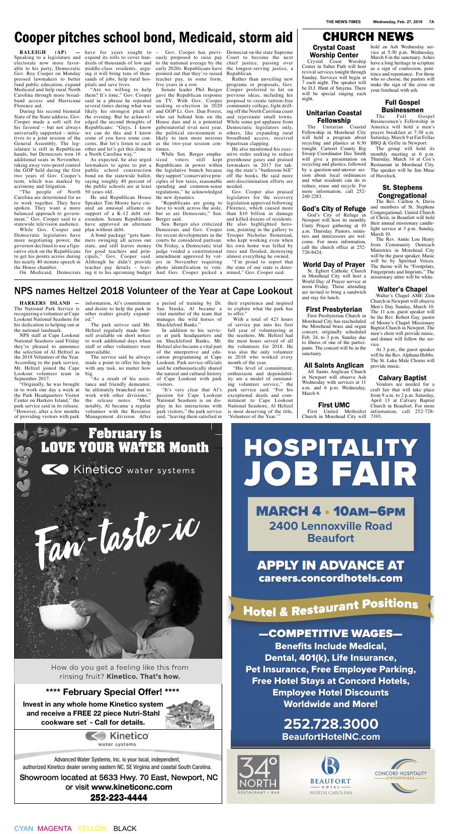 Page B7 | Tideland news | carolinacoastonline.com