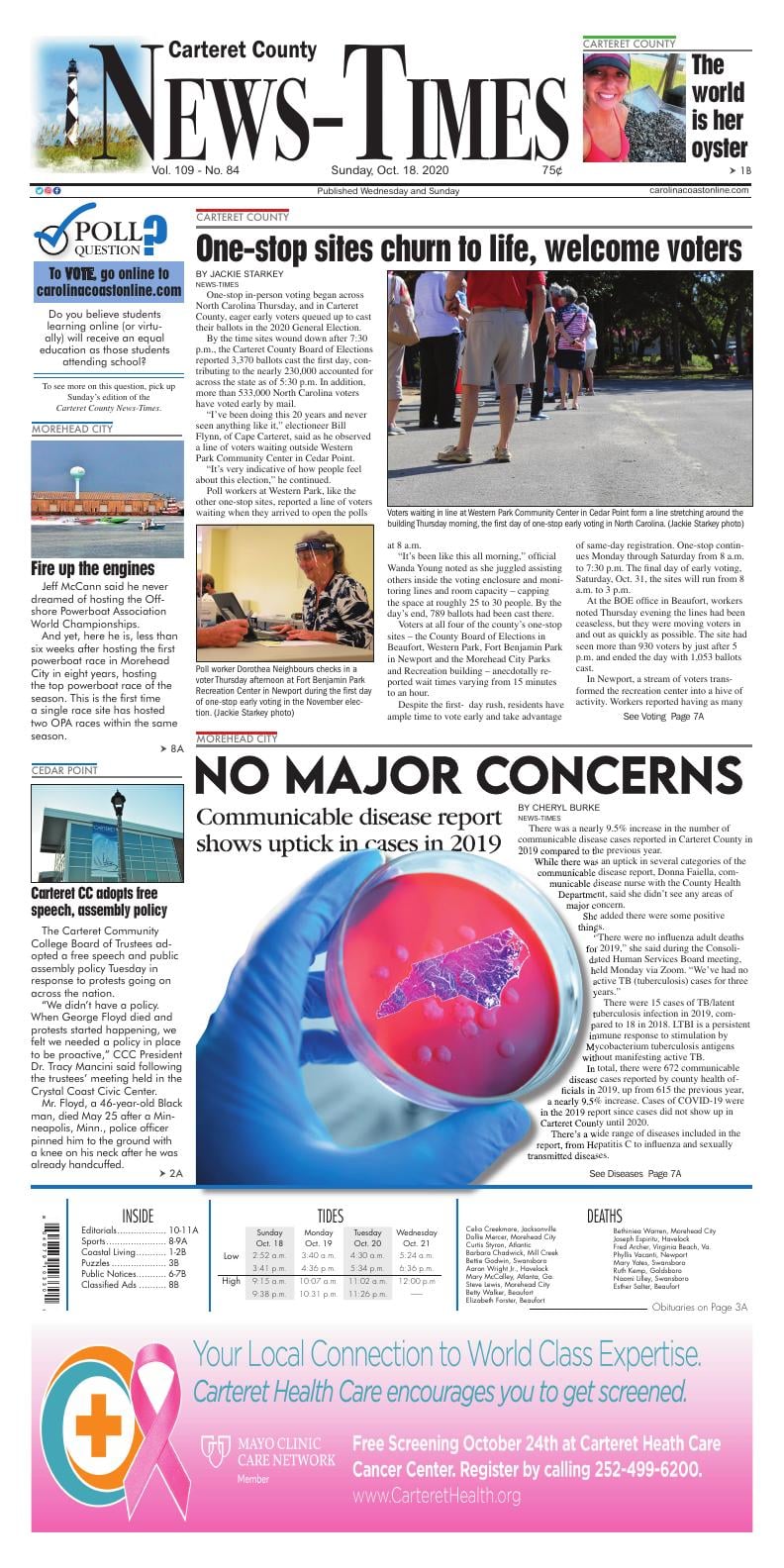 Page A-01 | e-Edition | carolinacoastonline.com