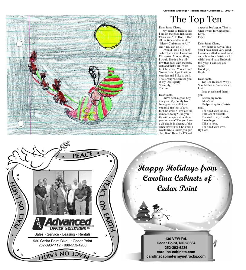 Page 7C | Tideland News | carolinacoastonline.com