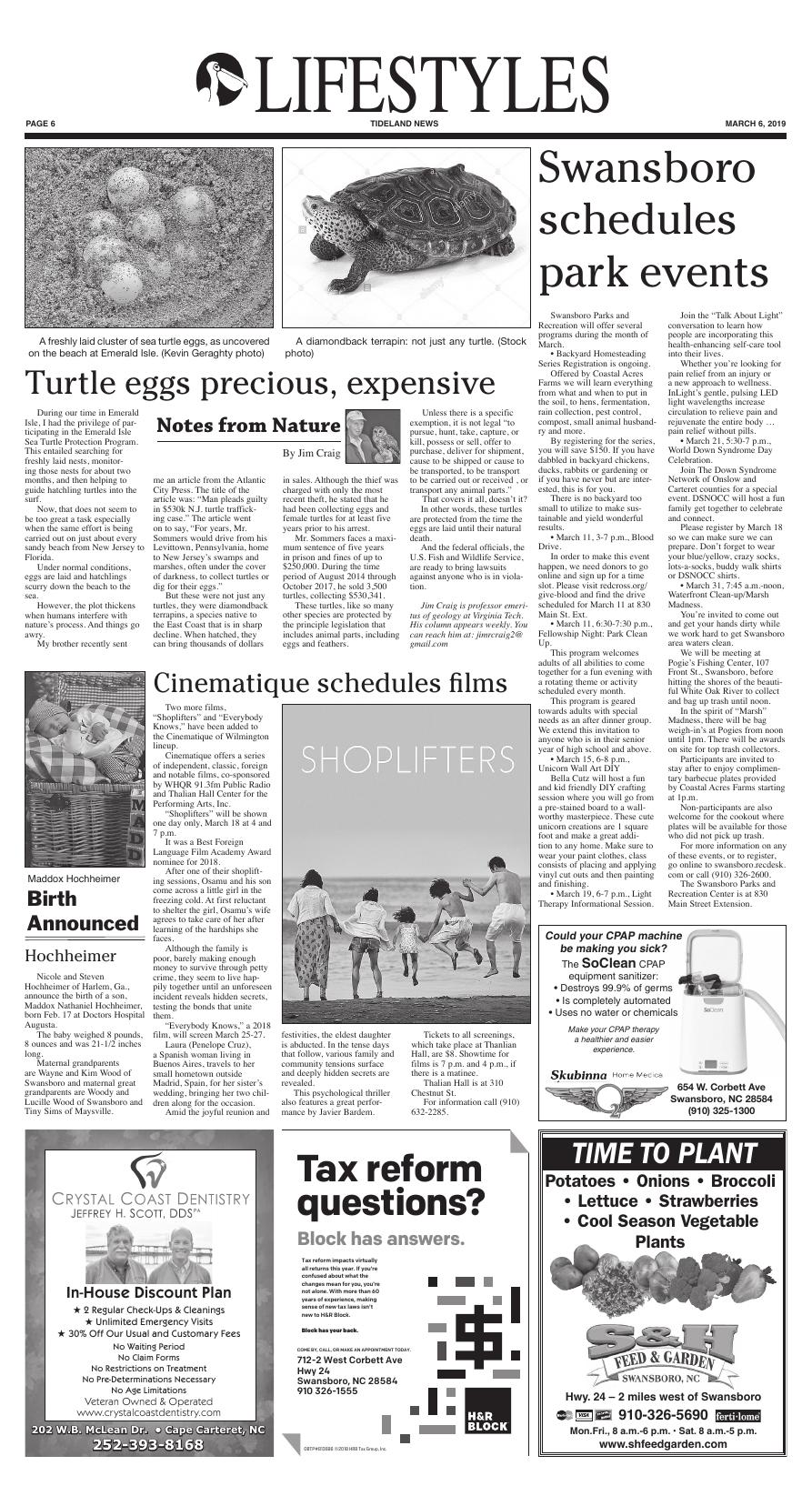 Page A6 | Tideland news | carolinacoastonline.com