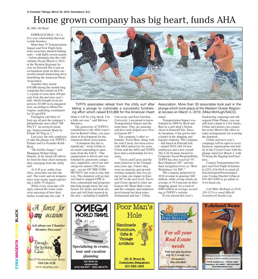 Page B6 | Tideland news | carolinacoastonline.com