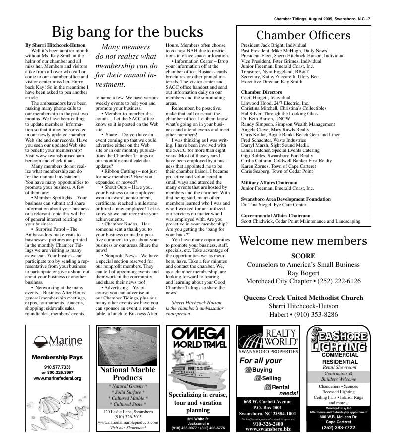 Page 7C | Tideland News | carolinacoastonline.com