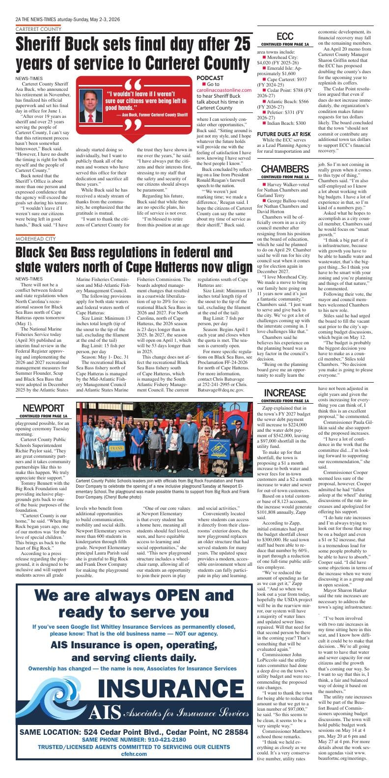 Page A-01 | e-Edition | carolinacoastonline.com