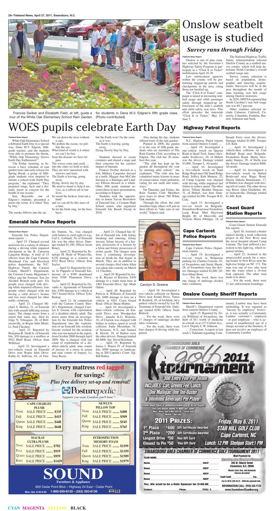 Page 2A | Tideland News | carolinacoastonline.com