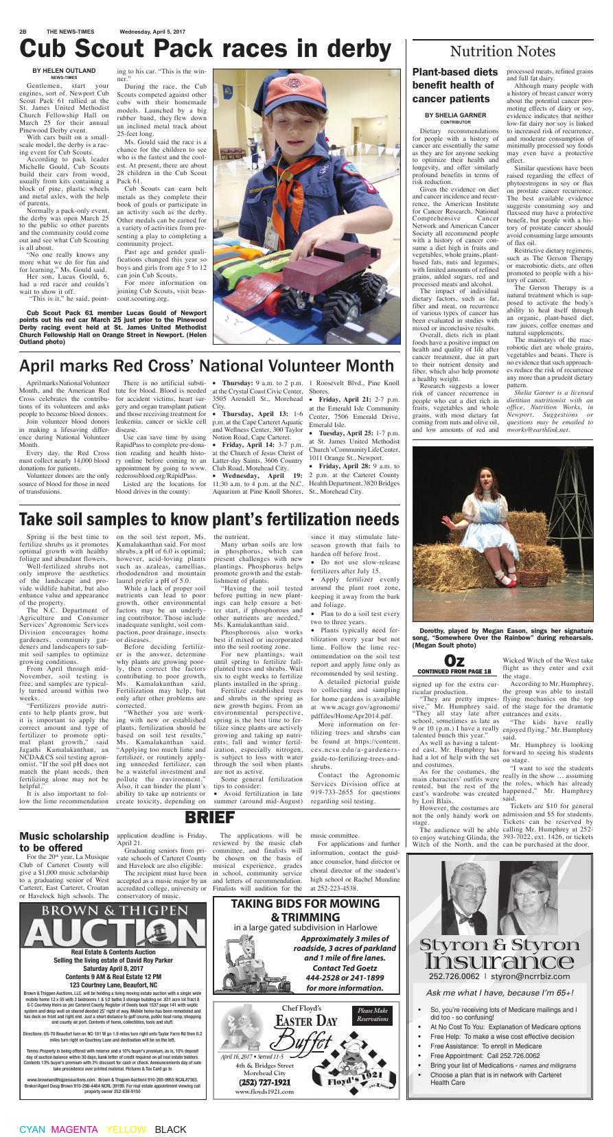 Page B2 | Tideland news | carolinacoastonline.com