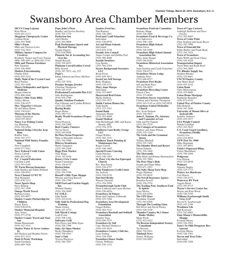 Page B6 | Tideland news | carolinacoastonline.com