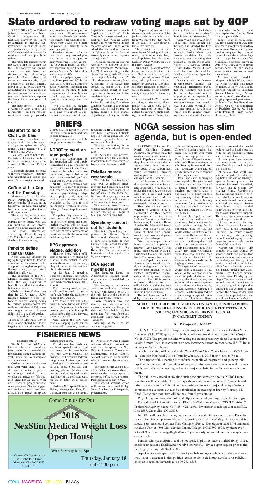 Page A2 | Tideland news | carolinacoastonline.com