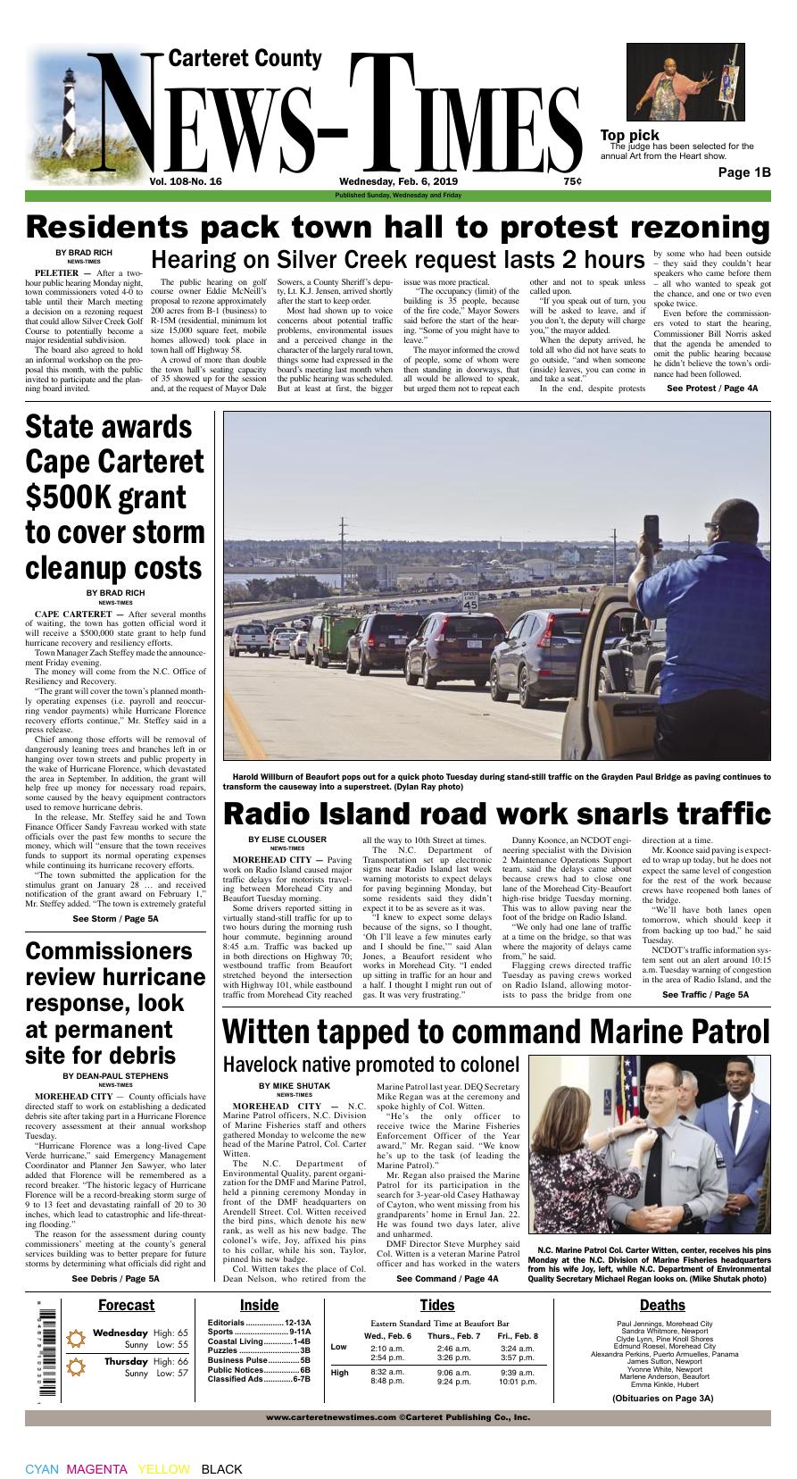Page B1 | Tideland news | carolinacoastonline.com