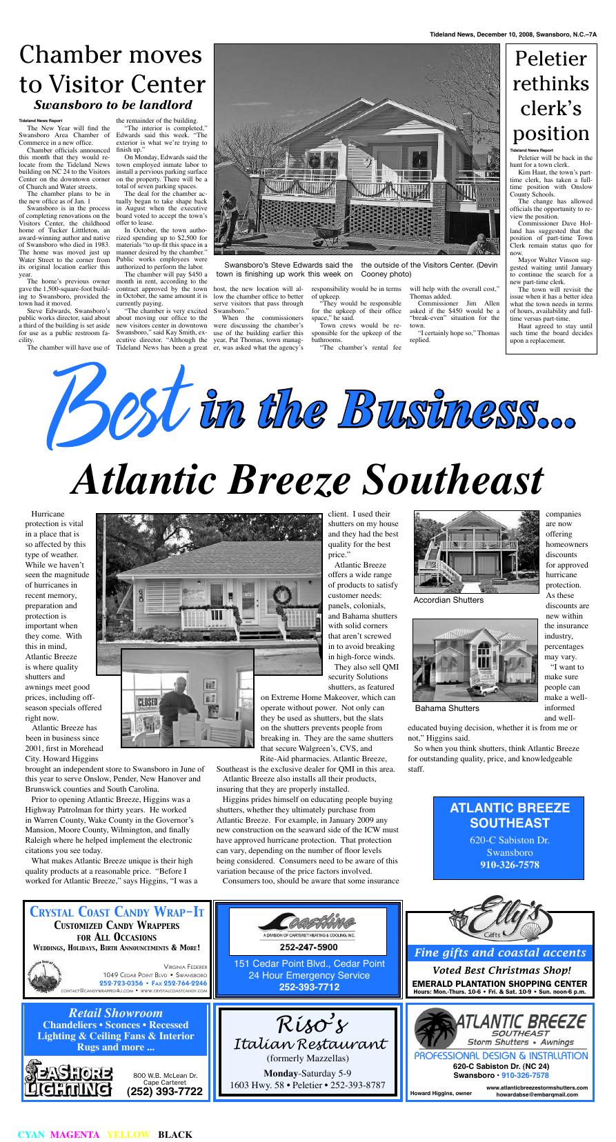 Page 7A | Tideland News | carolinacoastonline.com