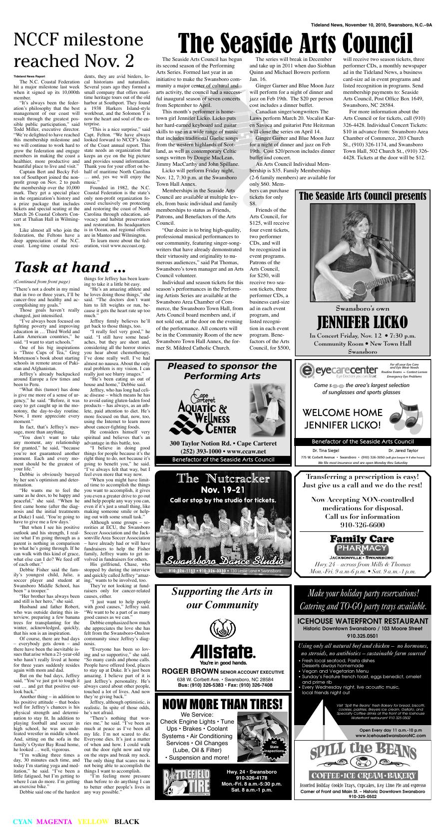 Page 9A | Tideland News | carolinacoastonline.com