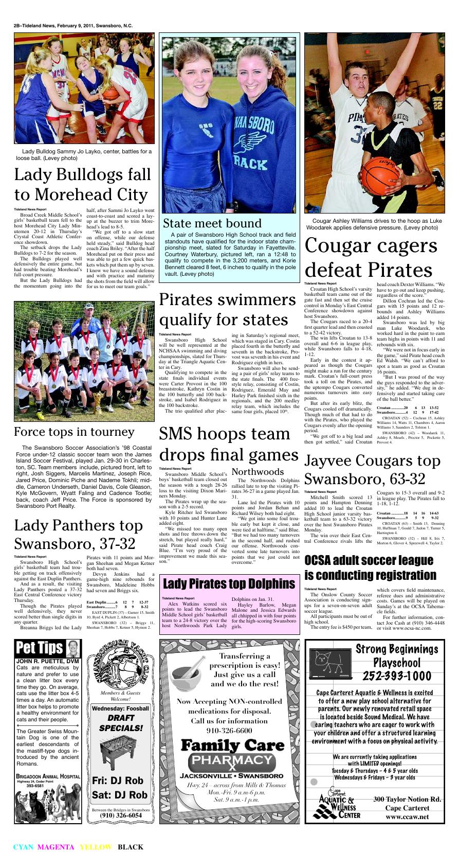 Page 2B | Tideland News | carolinacoastonline.com