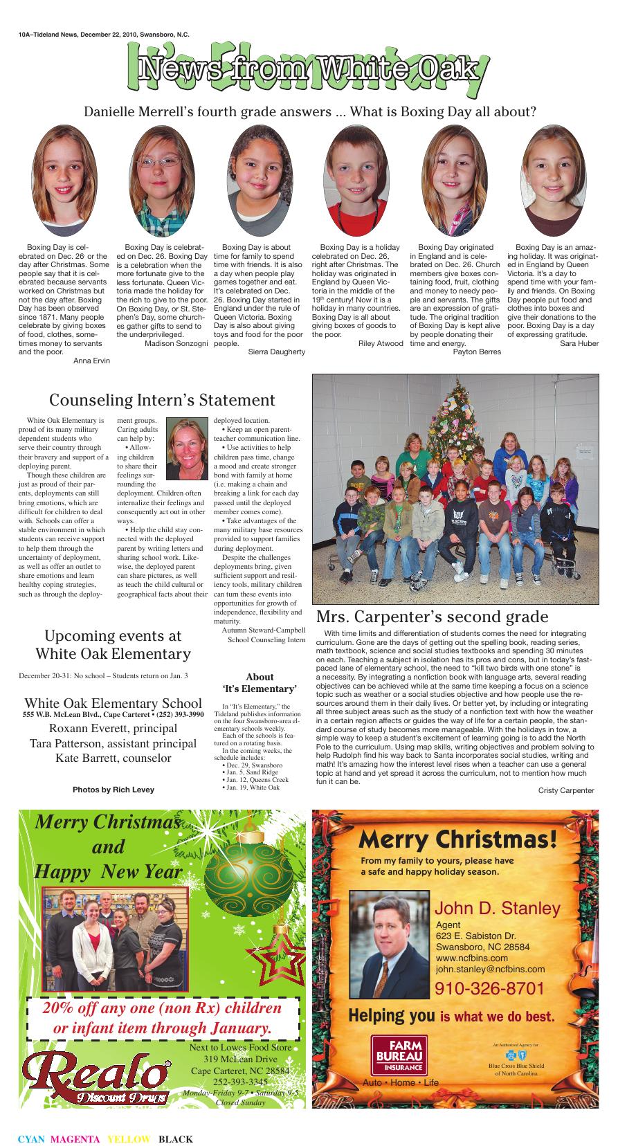 Page 10A | Tideland News | carolinacoastonline.com