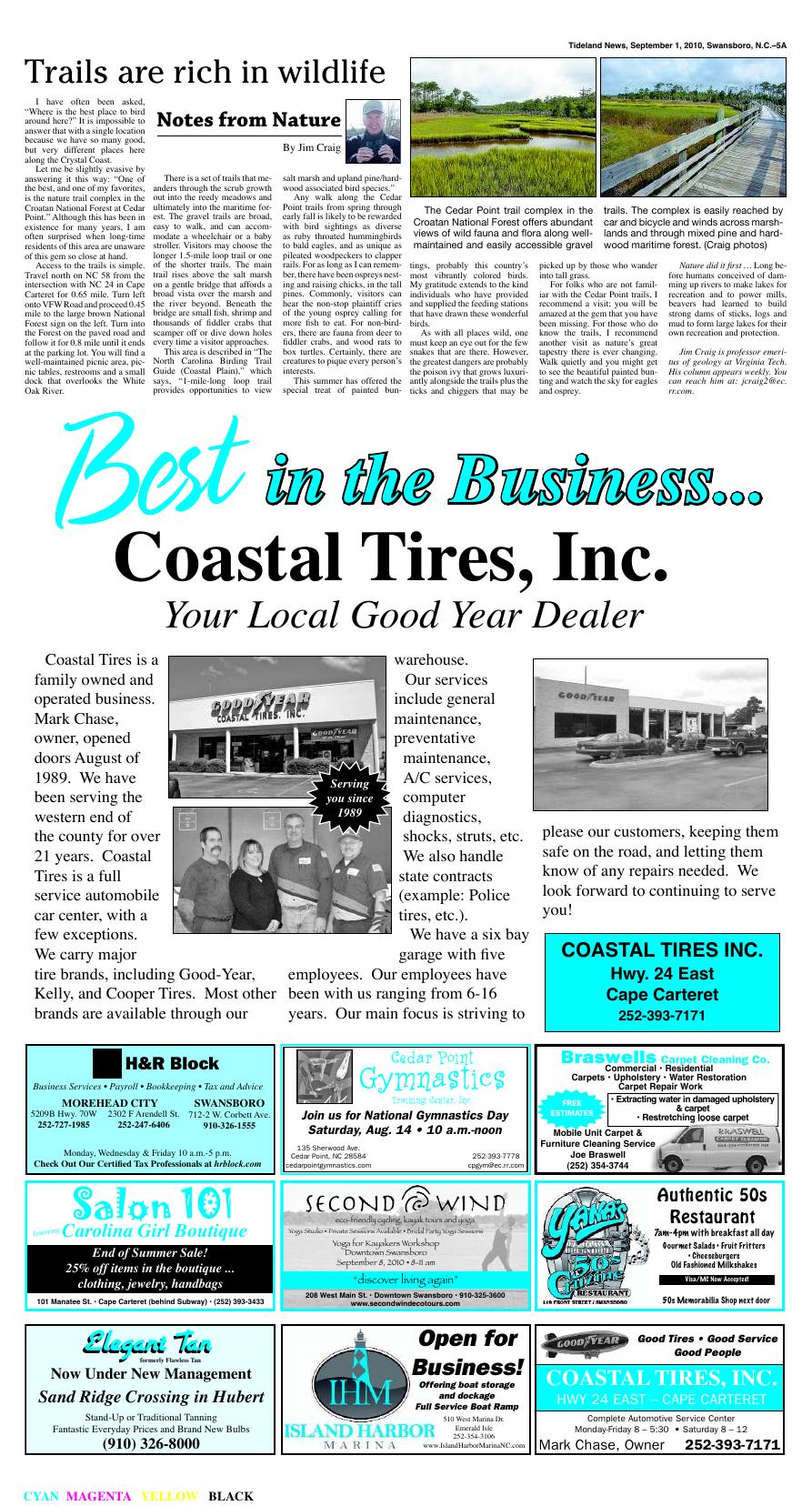 Page 5A | Tideland News | carolinacoastonline.com