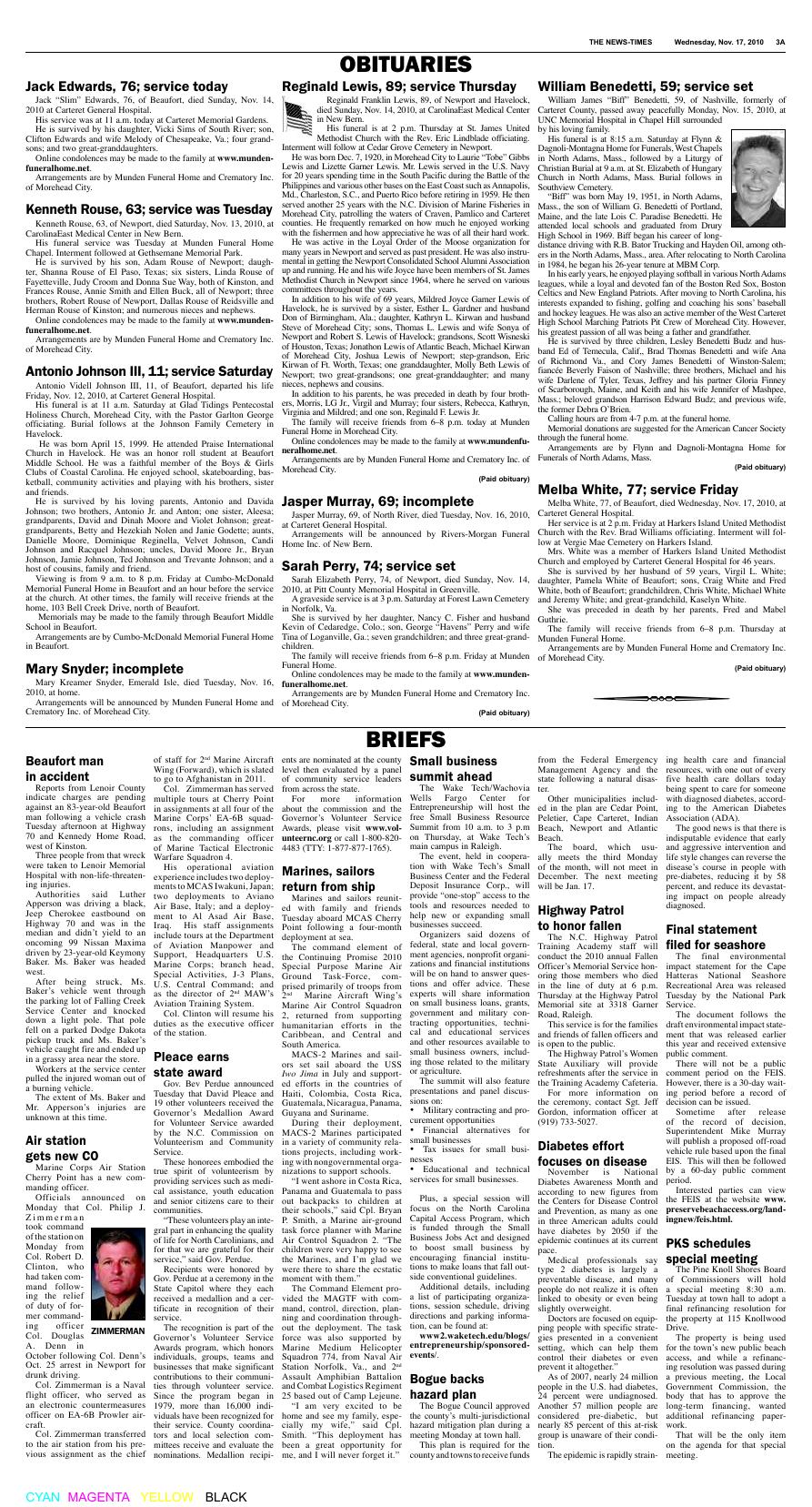 Page 3A | Carolina Coast Online | carolinacoastonline.com