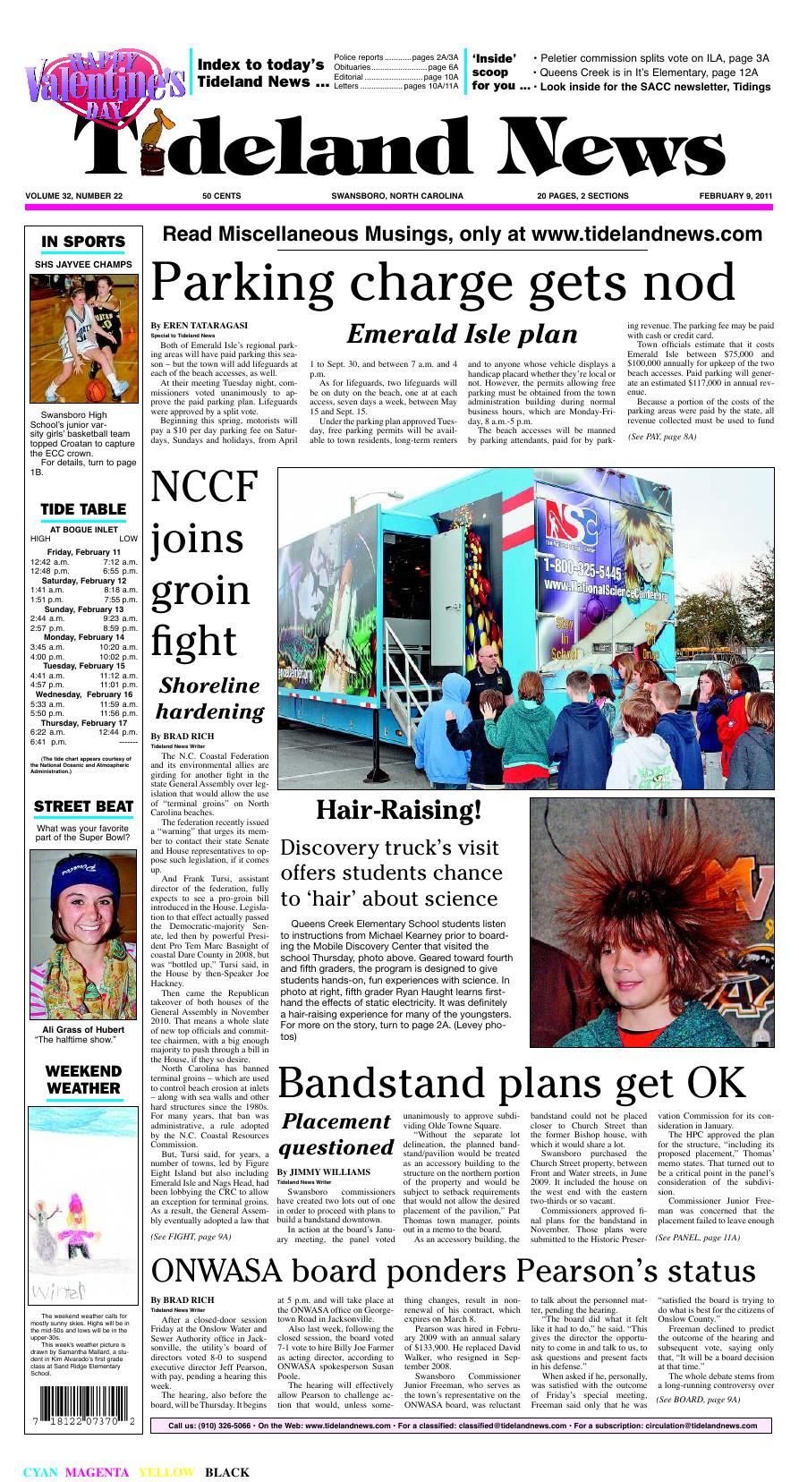 Page 1A | Tideland News | carolinacoastonline.com