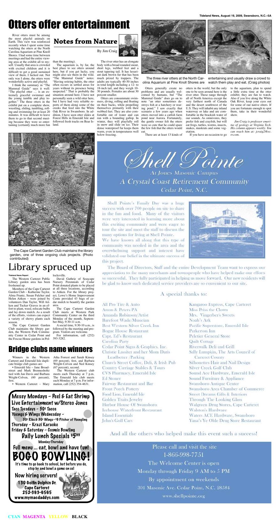 Page 5A | Tideland News | carolinacoastonline.com