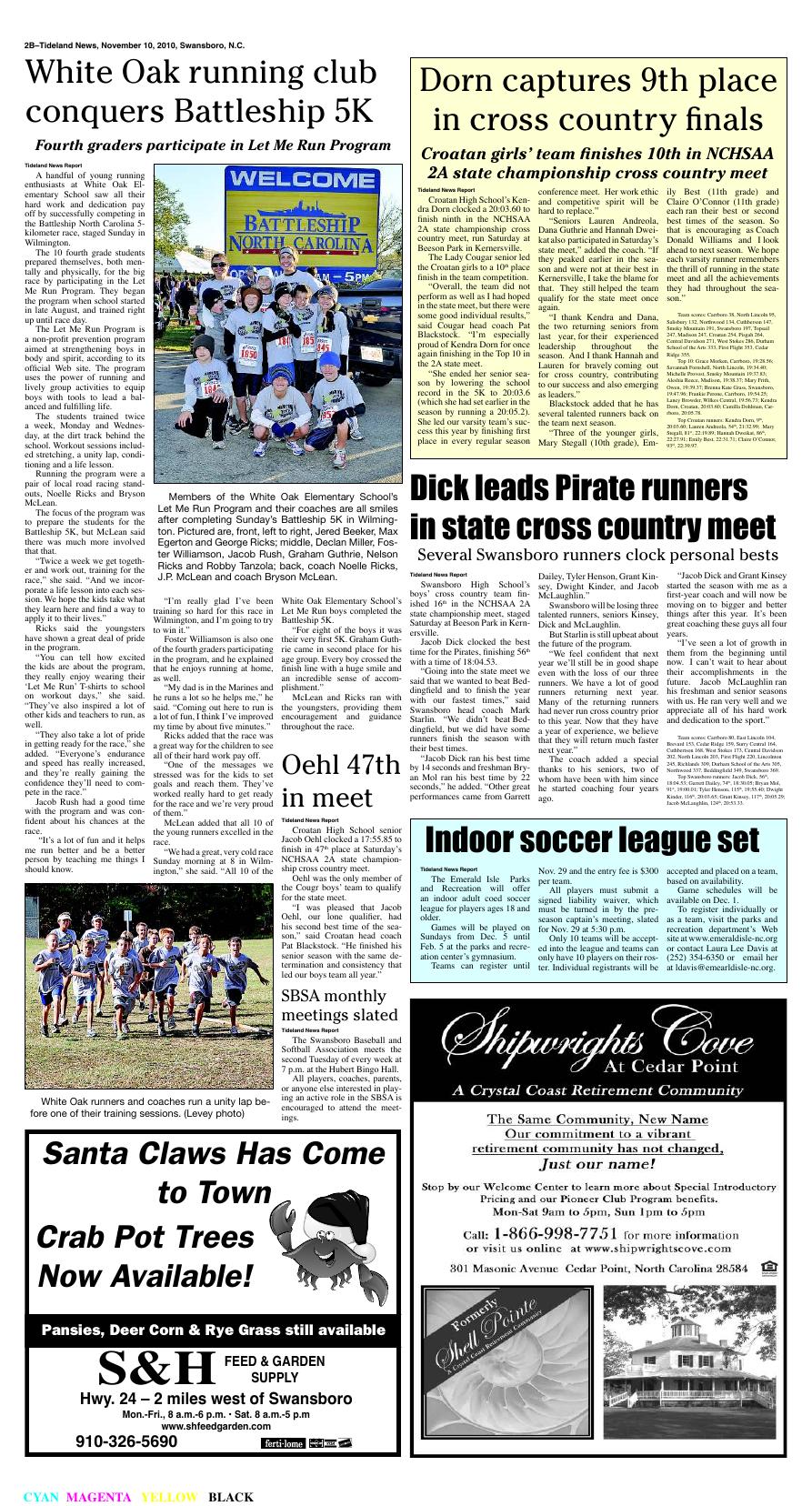 Page 2B | Tideland News | carolinacoastonline.com