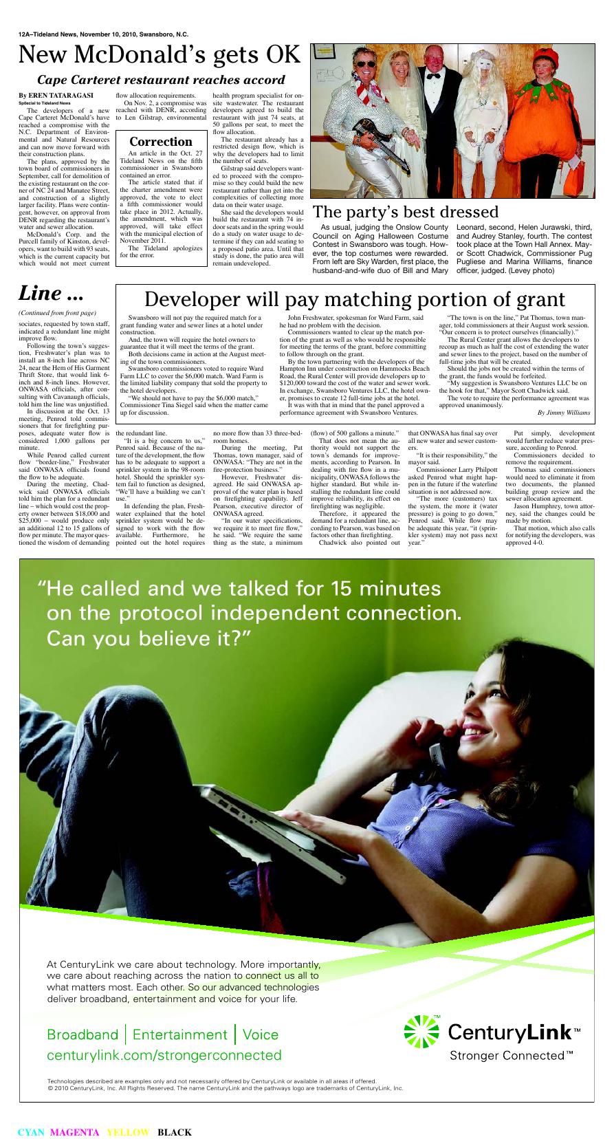 Page 12A | Tideland News | carolinacoastonline.com