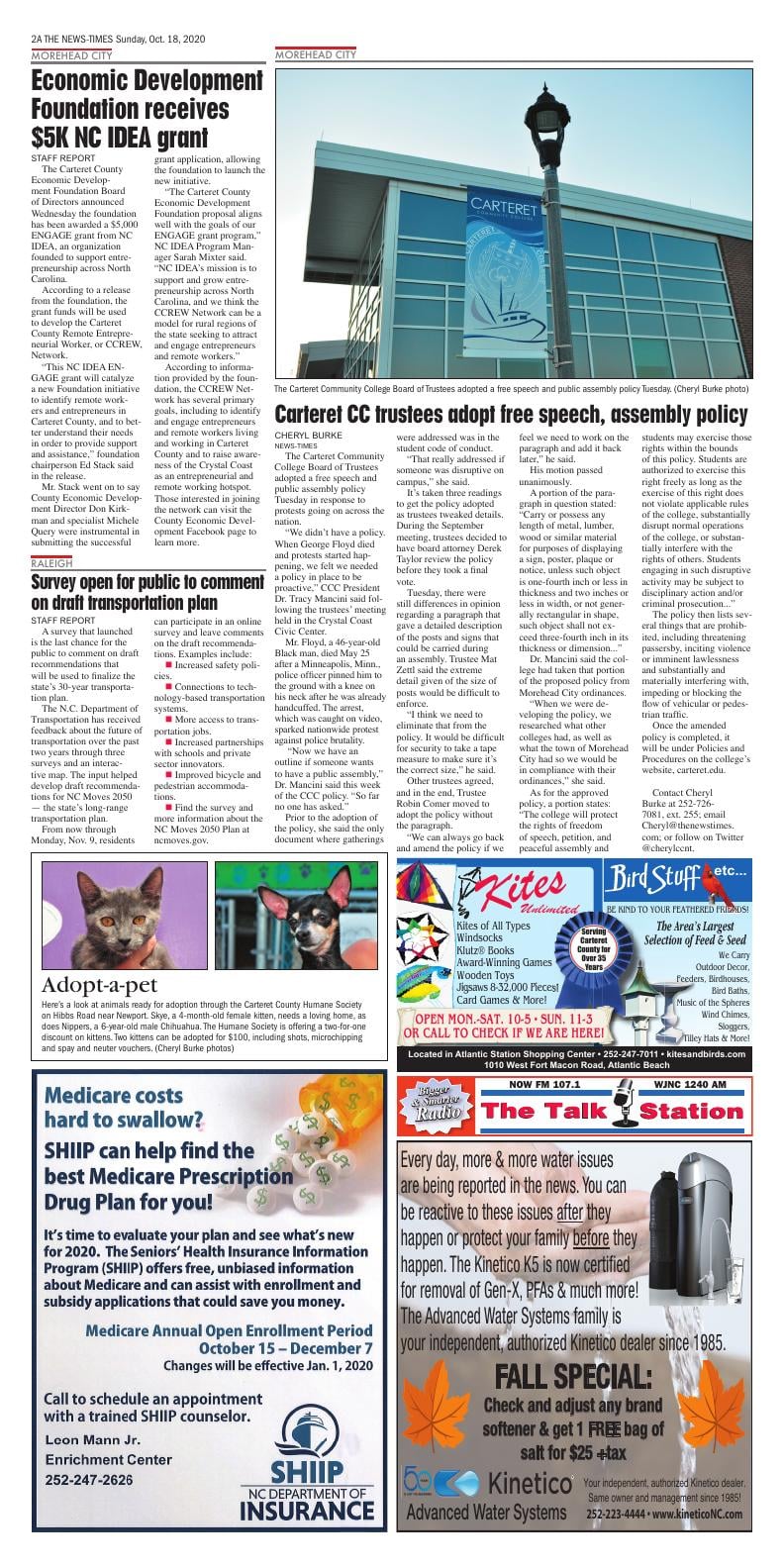 Page A-01 | e-Edition | carolinacoastonline.com