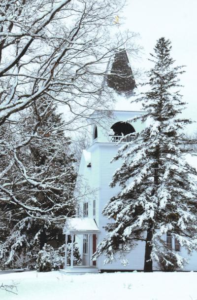 Snow-Laden Baptist Church | Community | carriagetownenews.com