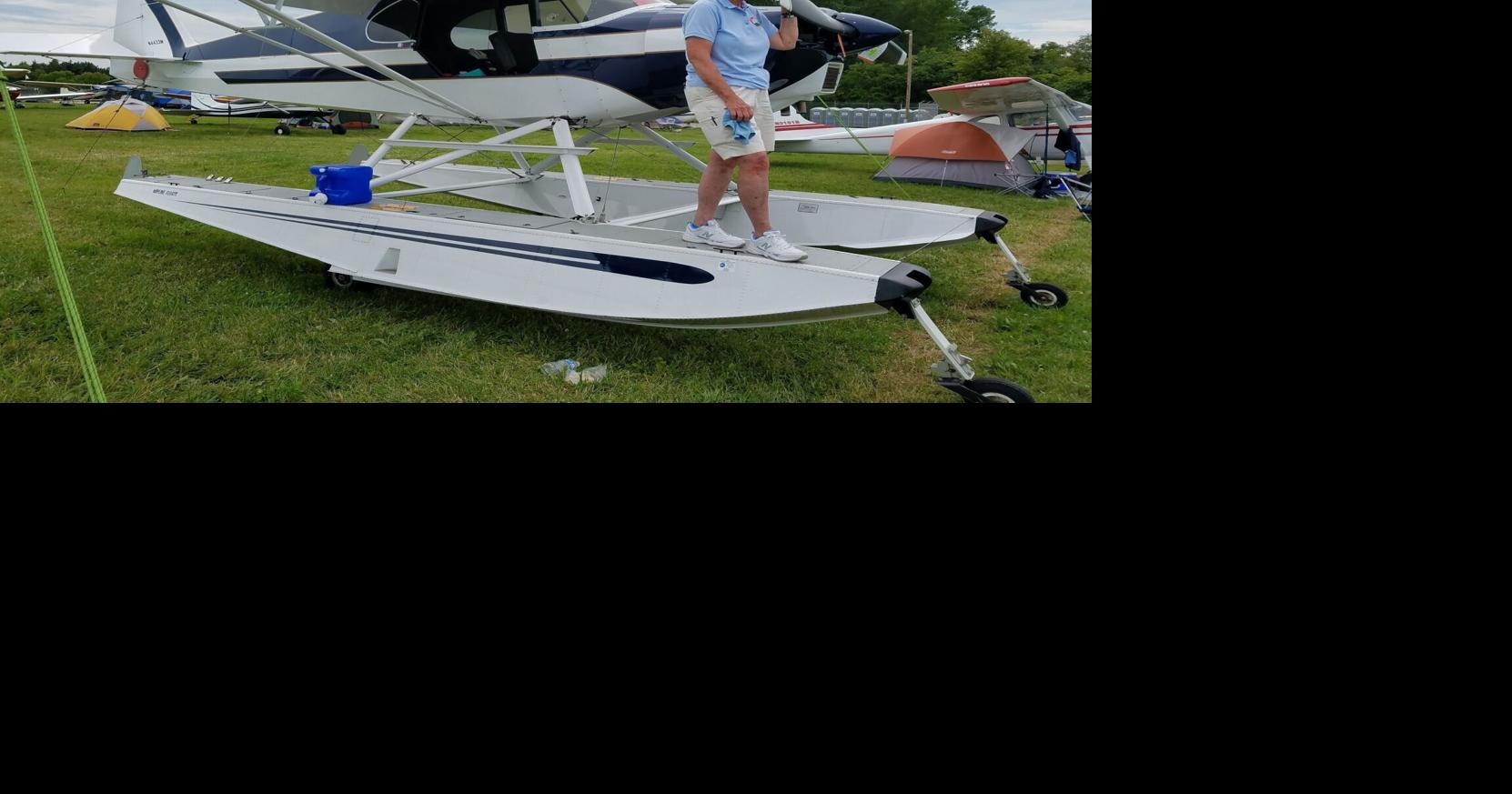 From mid-life to mid-air: Seaplane pilot to recount her journey of self ...