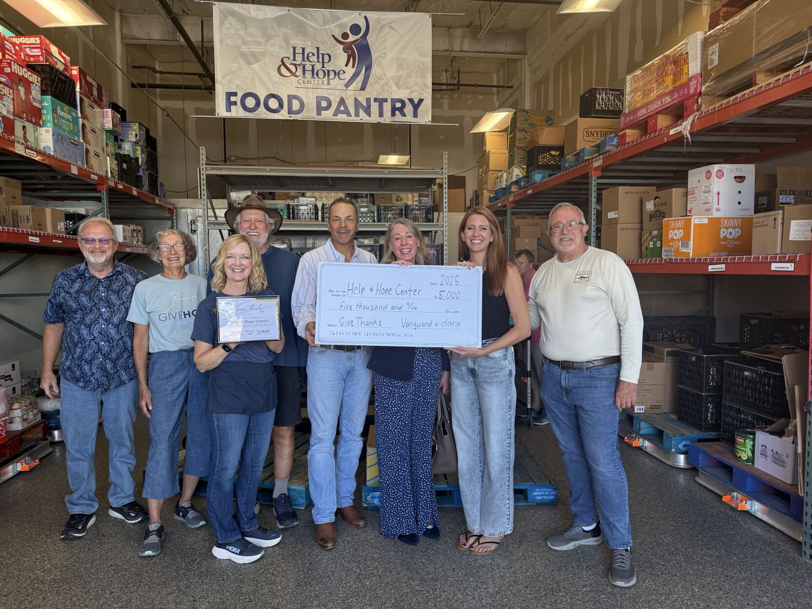 Help & Hope Center in Castle Rock receives $5,000 grant | News ...