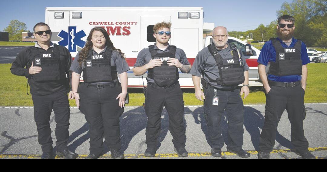Grant pays for 33 ballistic vests for Caswell EMS | News ...