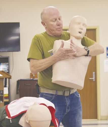 CPR demonstrations presented to veterans at “Coffee and Conversation ...