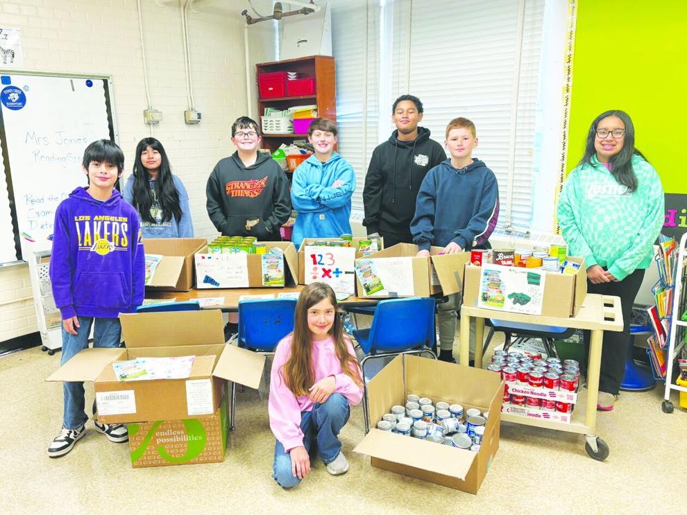 Stoney Creek Elementary Beta Club collects food for donation to local ...