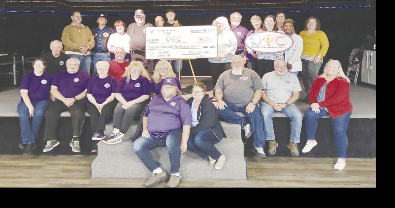 Eagle Riders make biggest donation ever to DPCA | News | caswellmessenger.com