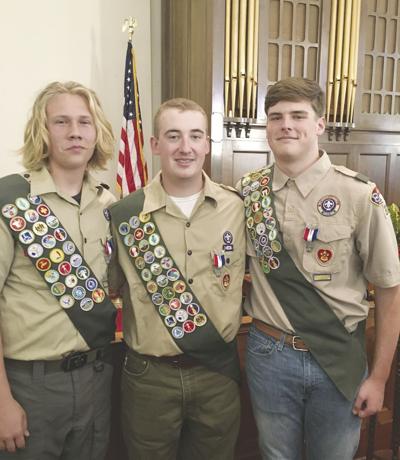 Eagle Scouts honored at Bethesda | News | caswellmessenger.com