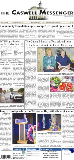 Page M01 | e-Edition | caswellmessenger.com