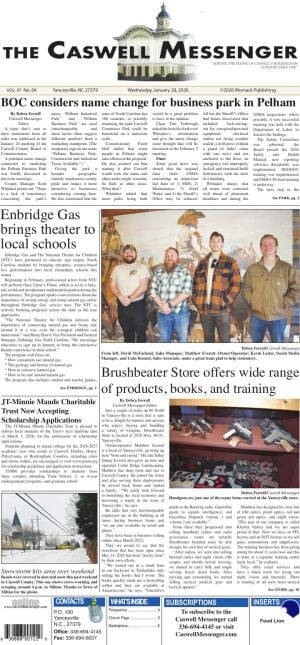 Page M01 | e-Edition | caswellmessenger.com