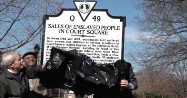 Charlottesville unveils new historical state marker in Court Square ...