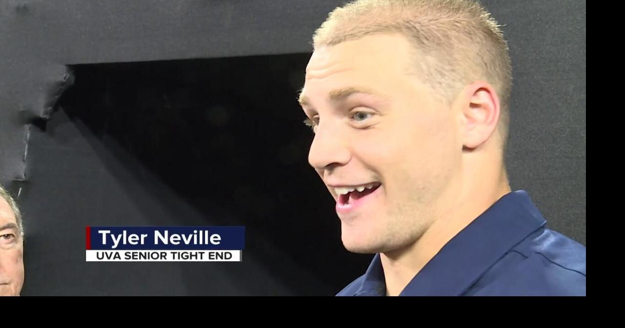 Tyler Neville becomes first UVA tight end to record a two-touchdown ...