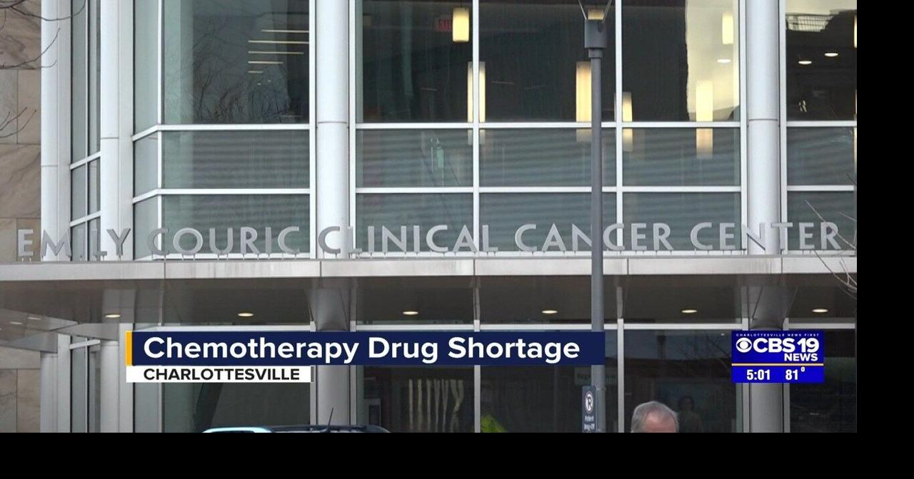 UVA Cancer Center facing chemotherapy drug shortage | Health ...