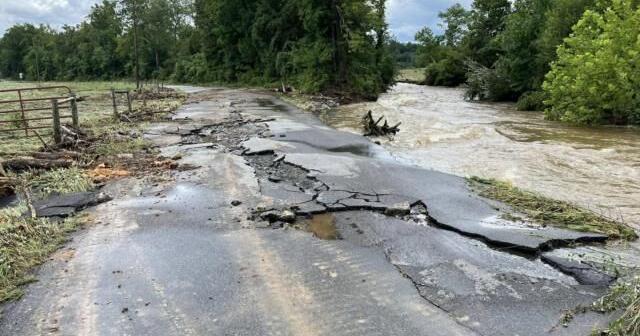 Damage to Greene County road impacting emergency responses | News ...