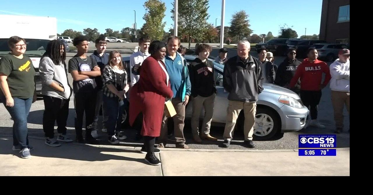 Single mom receives new car from Giving Words and Louisa County High ...
