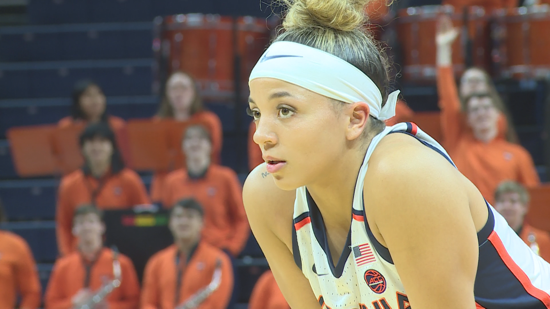 Kymora Johnson makes history in 80-67 win at Pitt | Sports | cbs19news.com