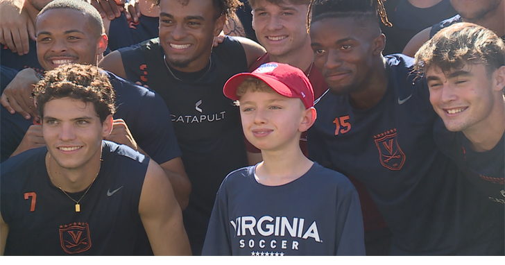 UVA men's soccer welcomes newest member through Team Impact ...