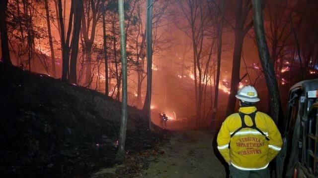 Wildfires have burned thousands of acres across Virginia | | cbs19news.com