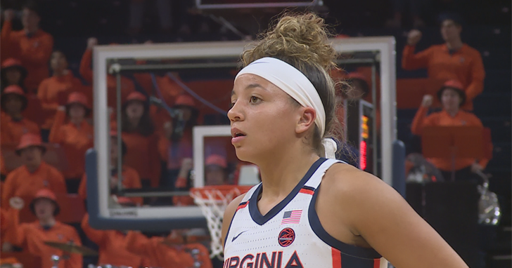 Kymora Johnson scores 35, leads Virginia's big finish in 91-87 upset of ...